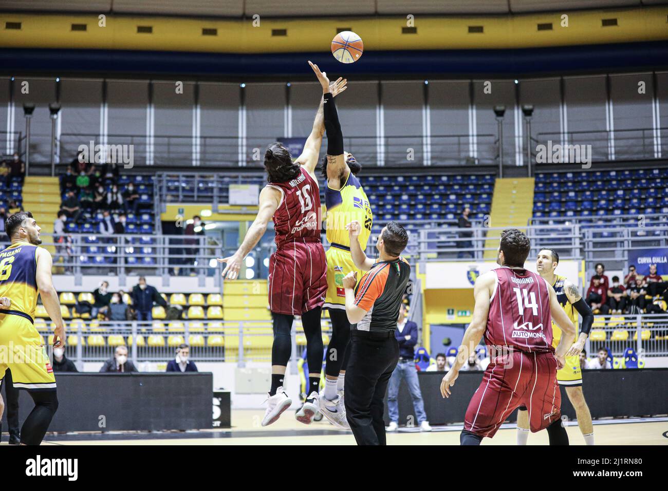 Match of Lega Nazionale Pallacanestro Championship A2 Reale Muta Torino ...