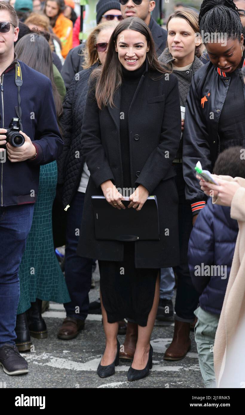 Jackson Heights, New York, USA, March 27, 2022 - Senator Democrat ...