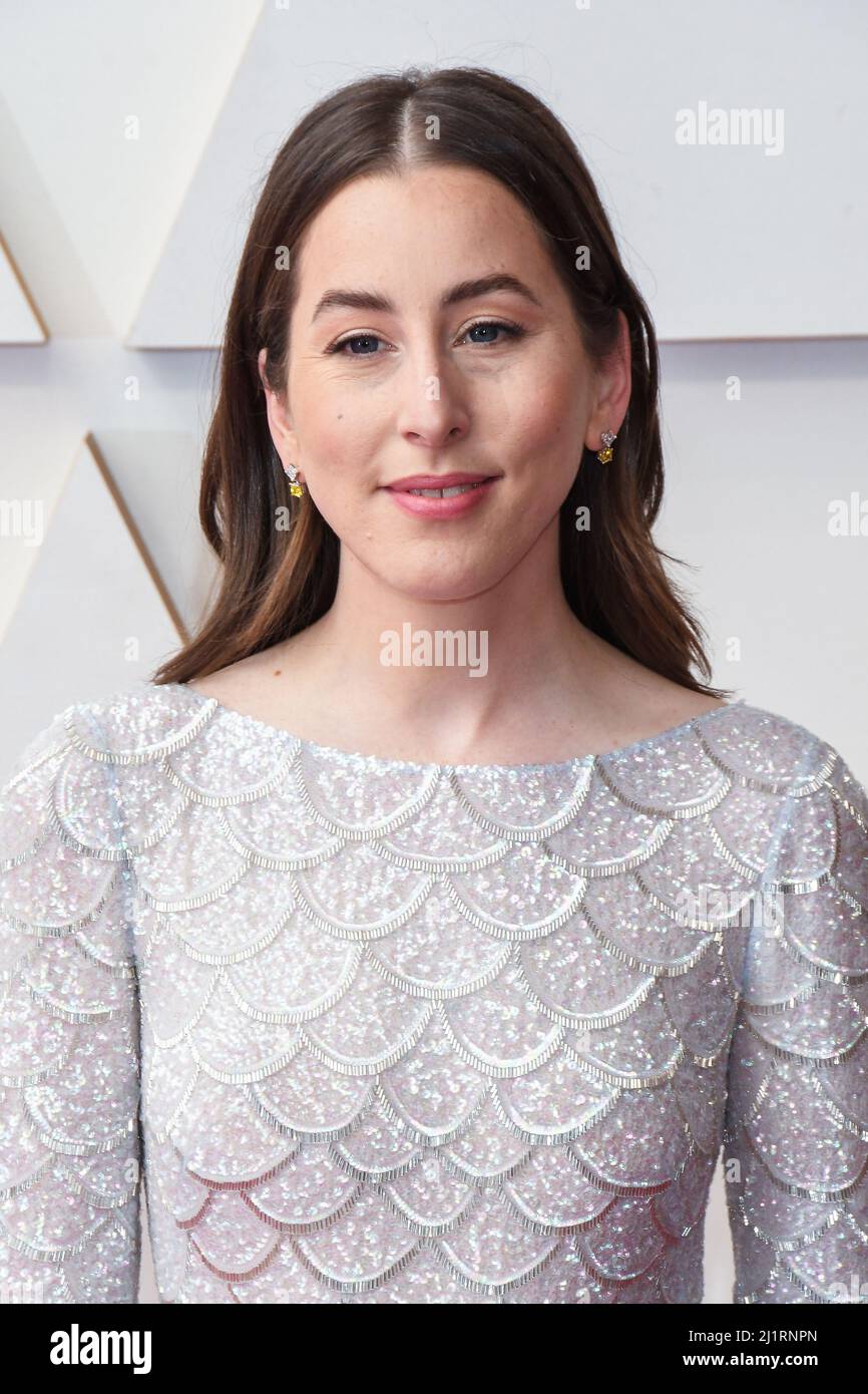 Los Angeles, USA. 27th Mar, 2022. Alana Haim walking on the red carpet ...