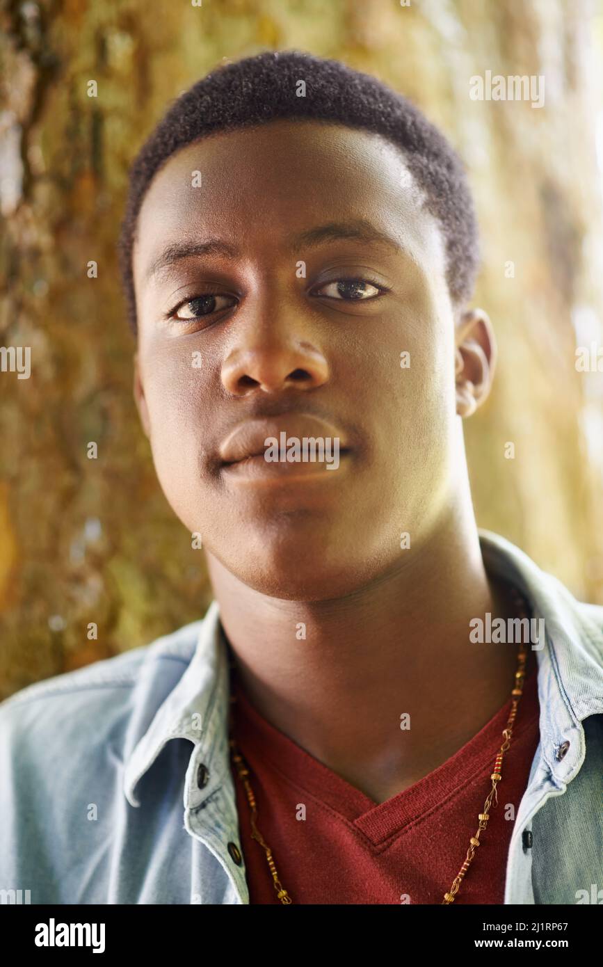 African american teen boy serious hi-res stock photography and images ...