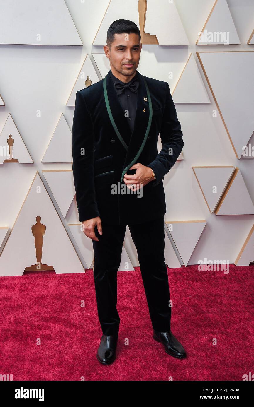 Wilmer Valderrama walking on the red carpet at the 94th Academy Awards ...