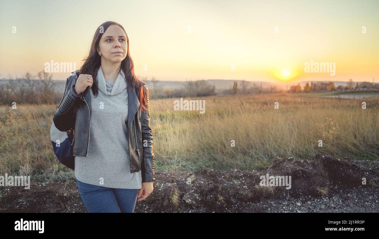 Beautiful young woman outdoors without clothes hi-res stock photography ...
