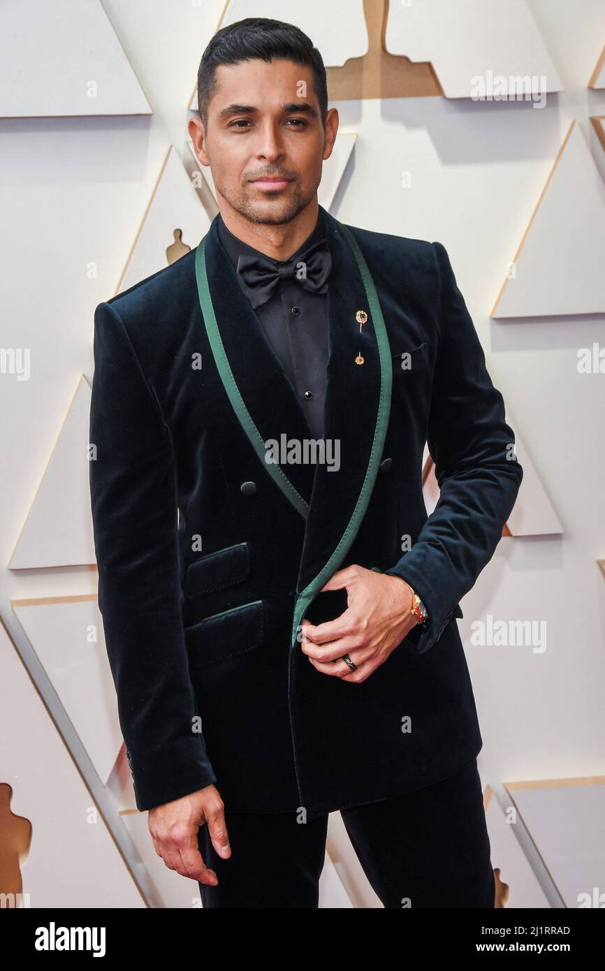 Wilmer Valderrama walking on the red carpet at the 94th Academy Awards ...