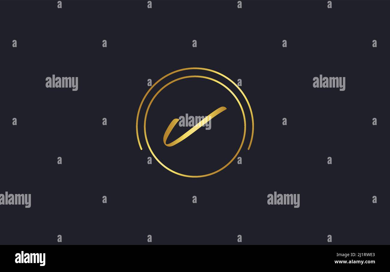 Simple circle logo vector and unique art logo design with the letter ...