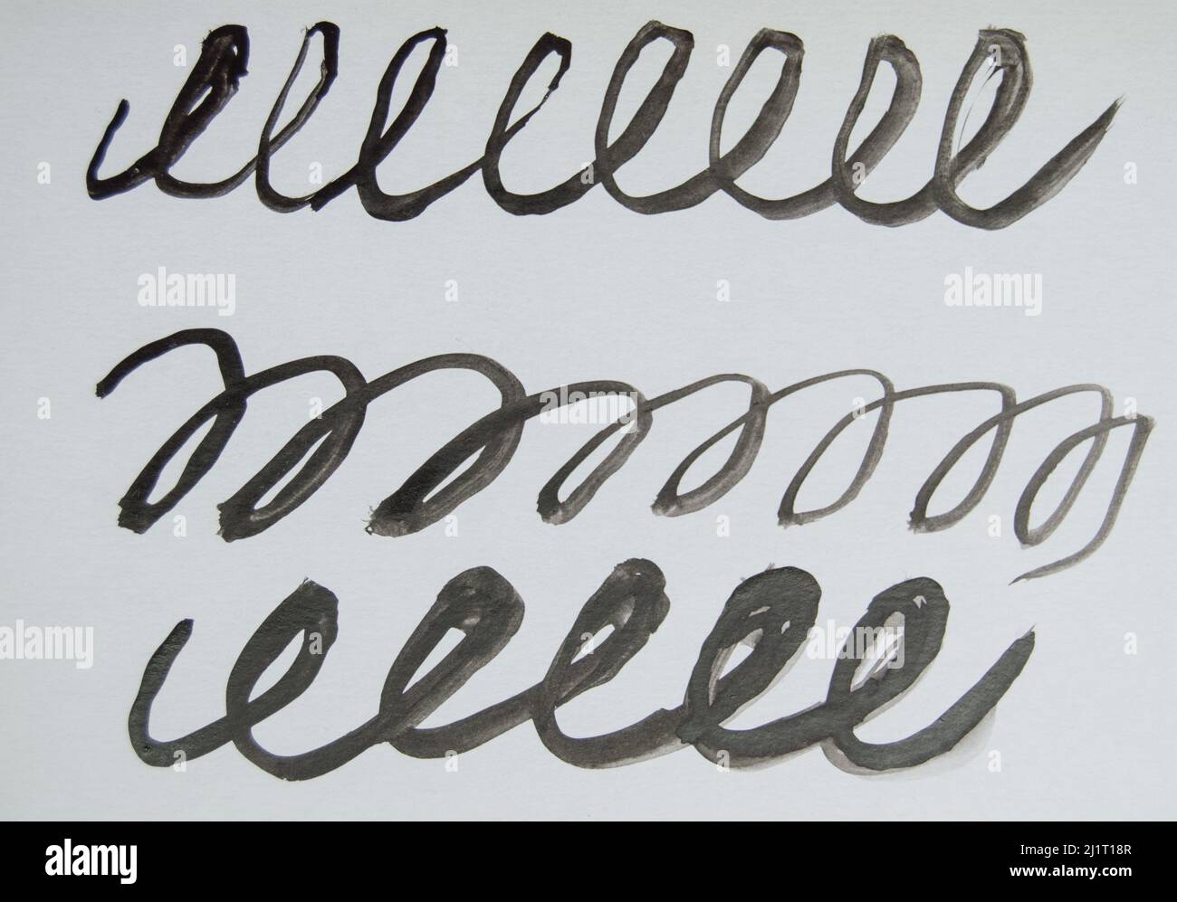 Doodle loops hi-res stock photography and images - Alamy