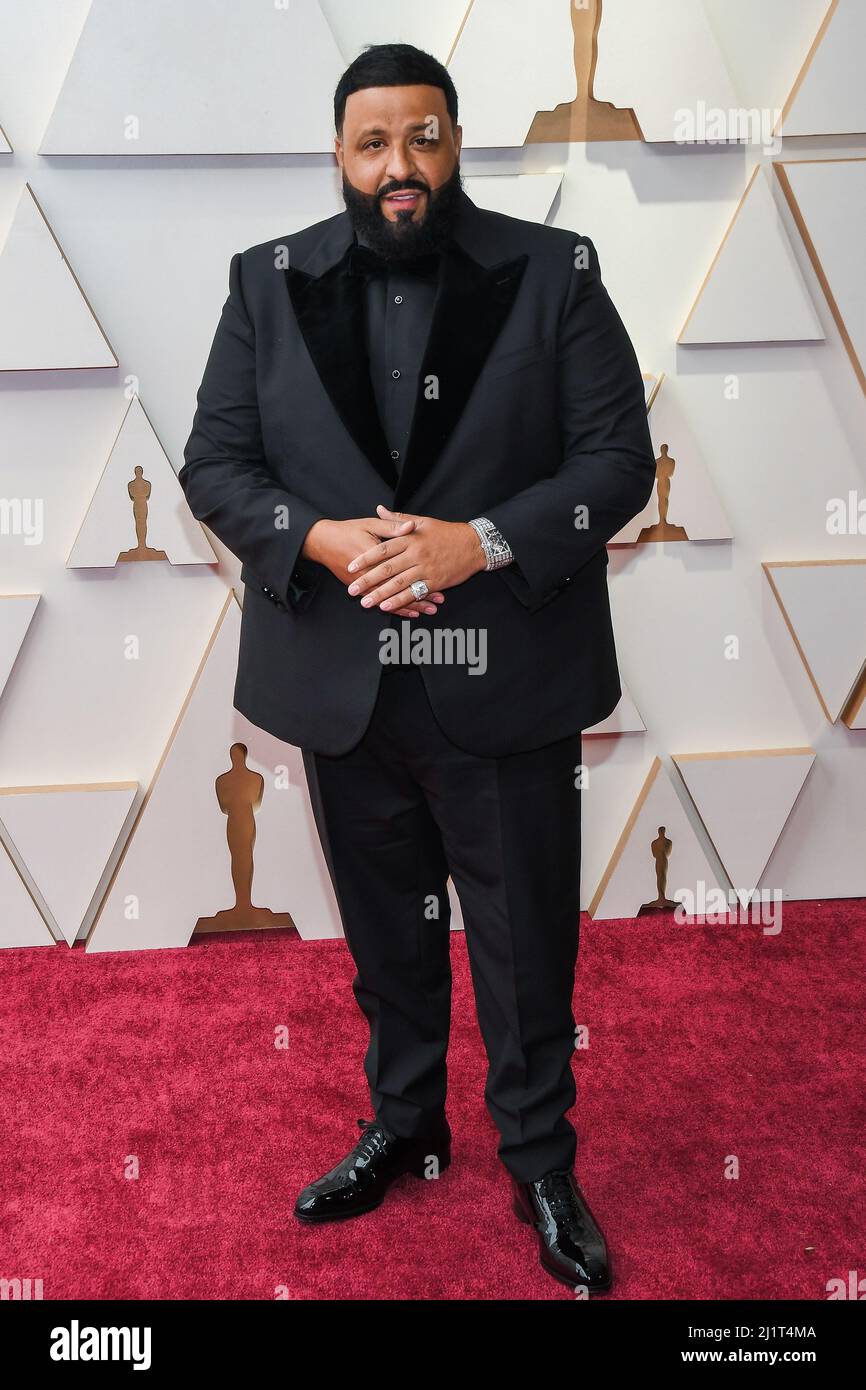 Los Angeles, USA. 27th Mar, 2022. DJ Khaled walking on the red carpet ...