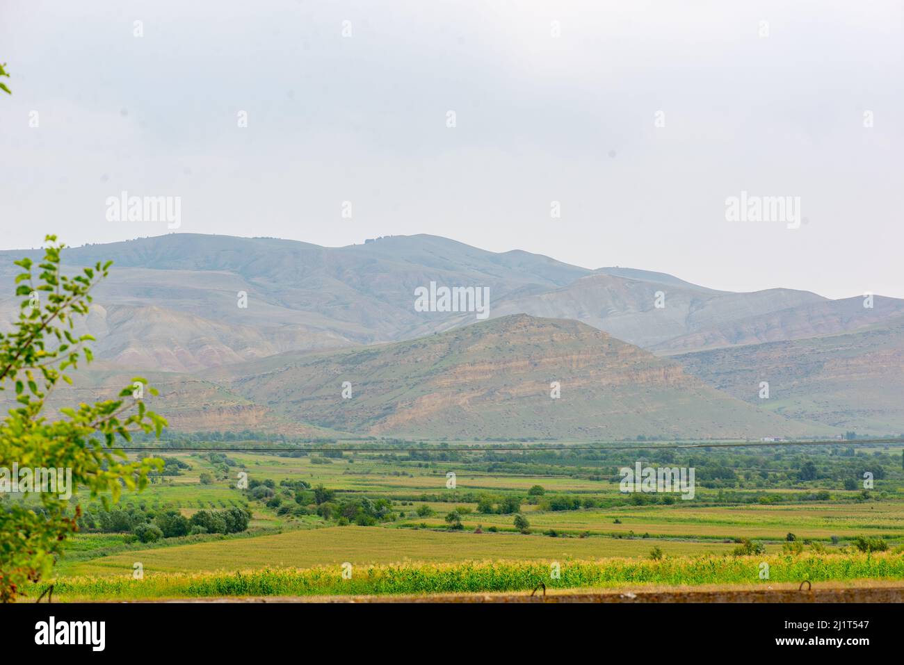 beautiful landscapes of nature in georgia in summer Stock Photo - Alamy