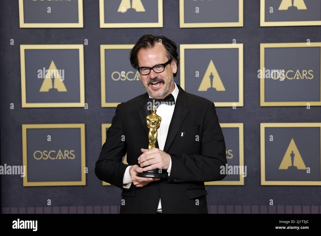 Los Angeles, United States. 27th Mar, 2022. Joe Walker, winner of Best ...