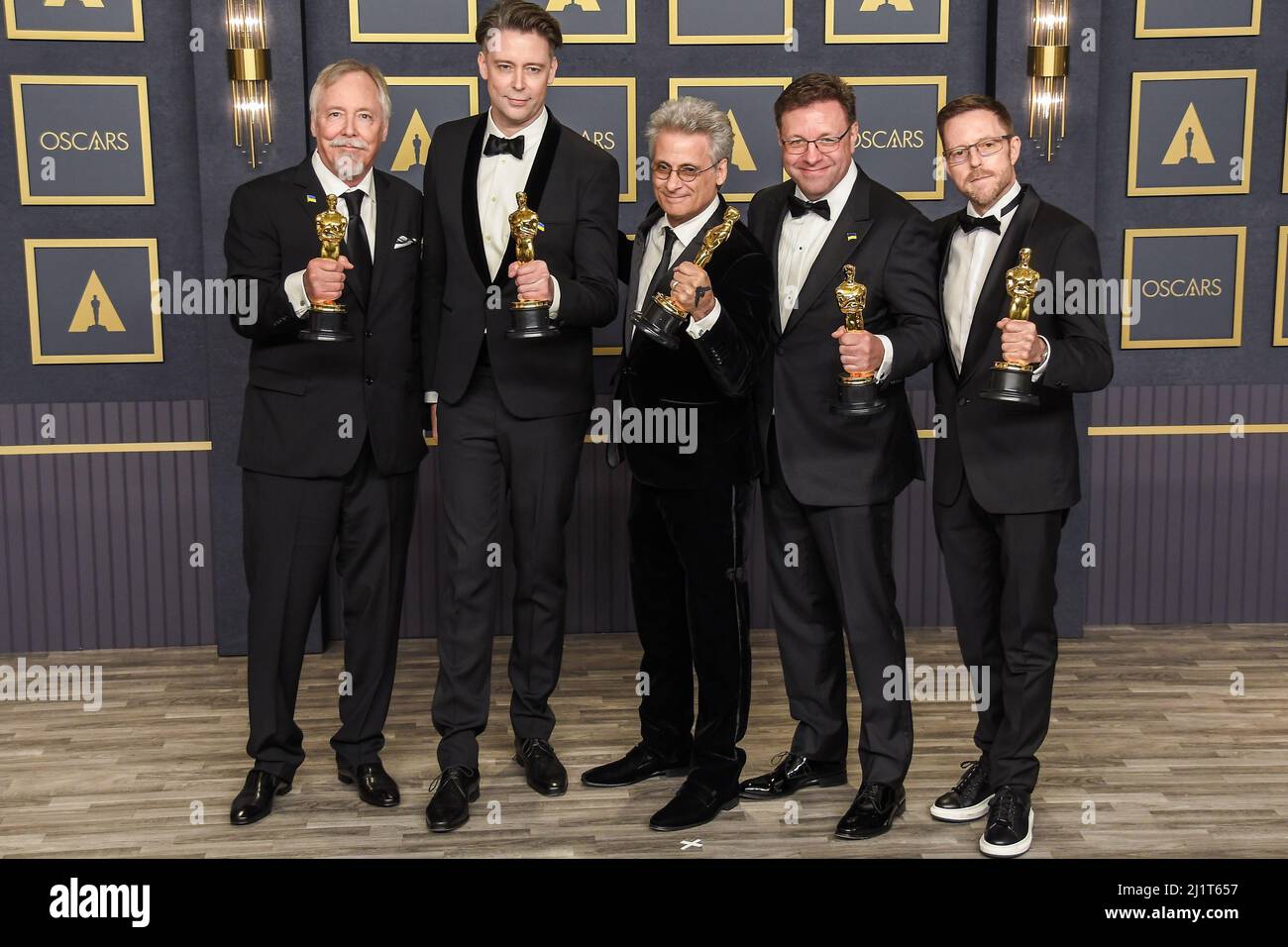 Los Angeles, USA. 27th Mar, 2022. Dune Sound Award Winners Mac Ruth ...
