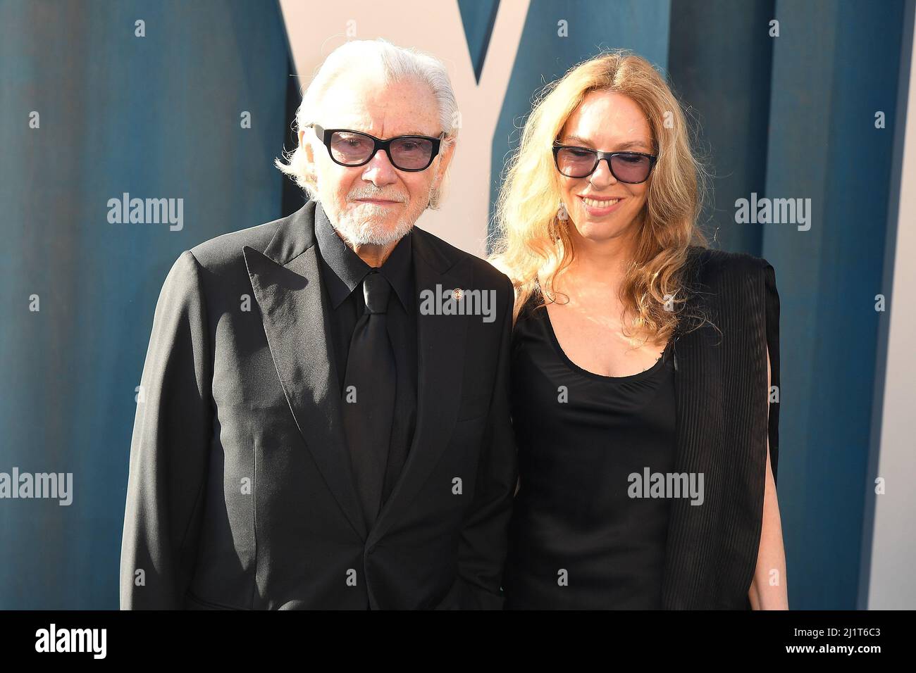 Beverly Hills, USA. 27th Mar, 2022. Harvey Keitel and Daphna Kastner ...