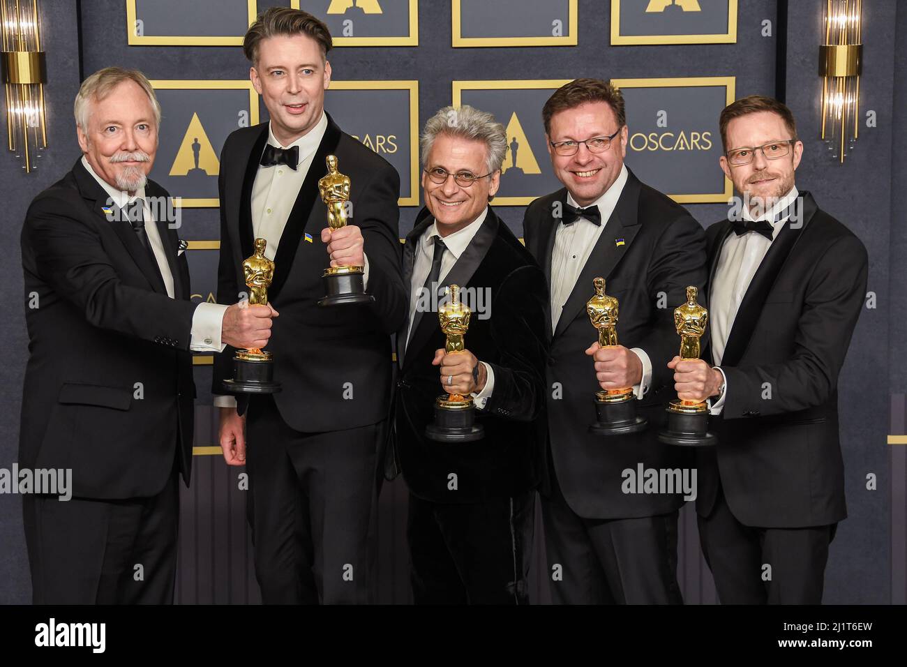 Los Angeles, USA. 27th Mar, 2022. Dune Sound Award Winners Mac Ruth ...