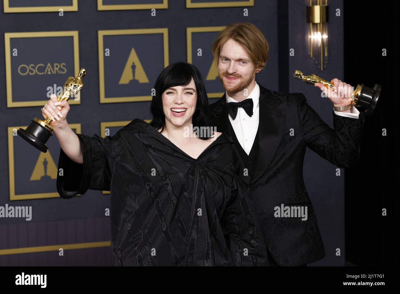 Los Angeles, United States. 27th Mar, 2022. Billie Eilish and Finneas O ...