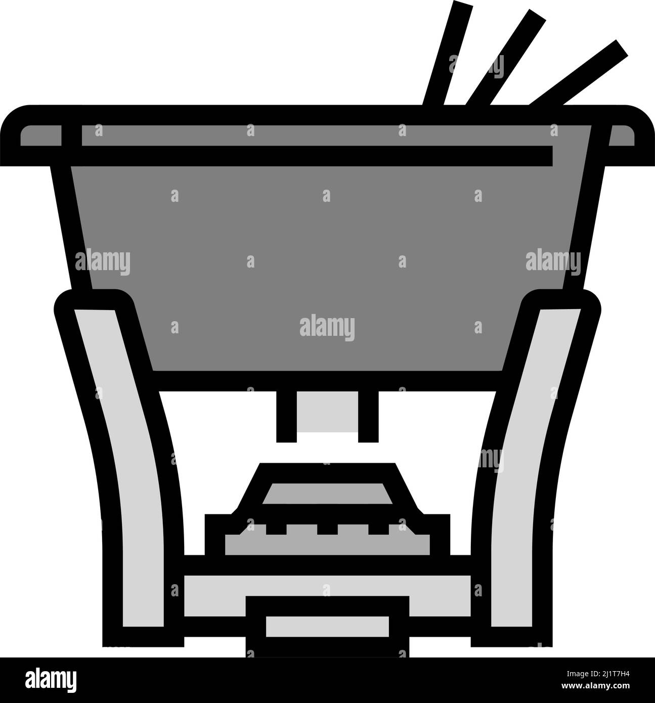 Cast iron item Stock Vector Images - Alamy