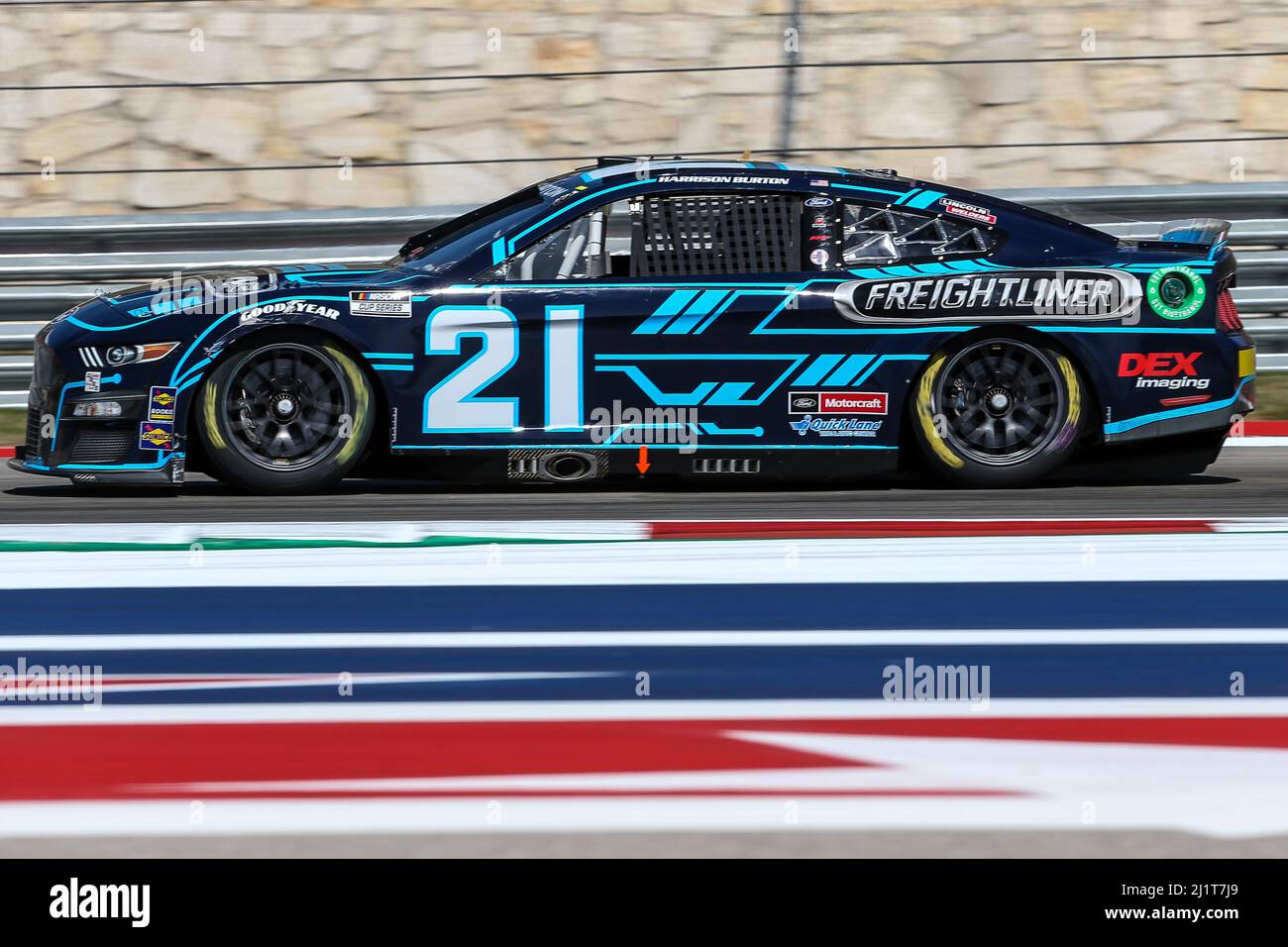 Austin, Texas, USA. 27th Mar, 2022. NASCAR Cup Series driver Harrison ...