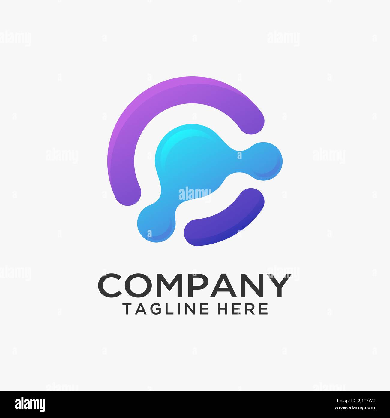 Micro connect logo Stock Vector Images - Alamy