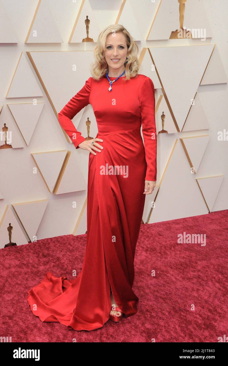 Marlee matlin oscars 2022 hi-res stock photography and images - Alamy