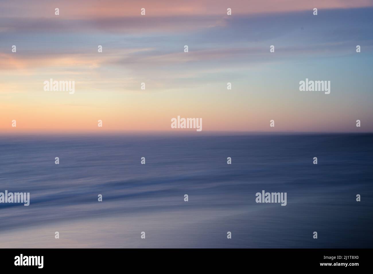 Sunset, North Coogee Beach, artistic Intentional camera movement ...