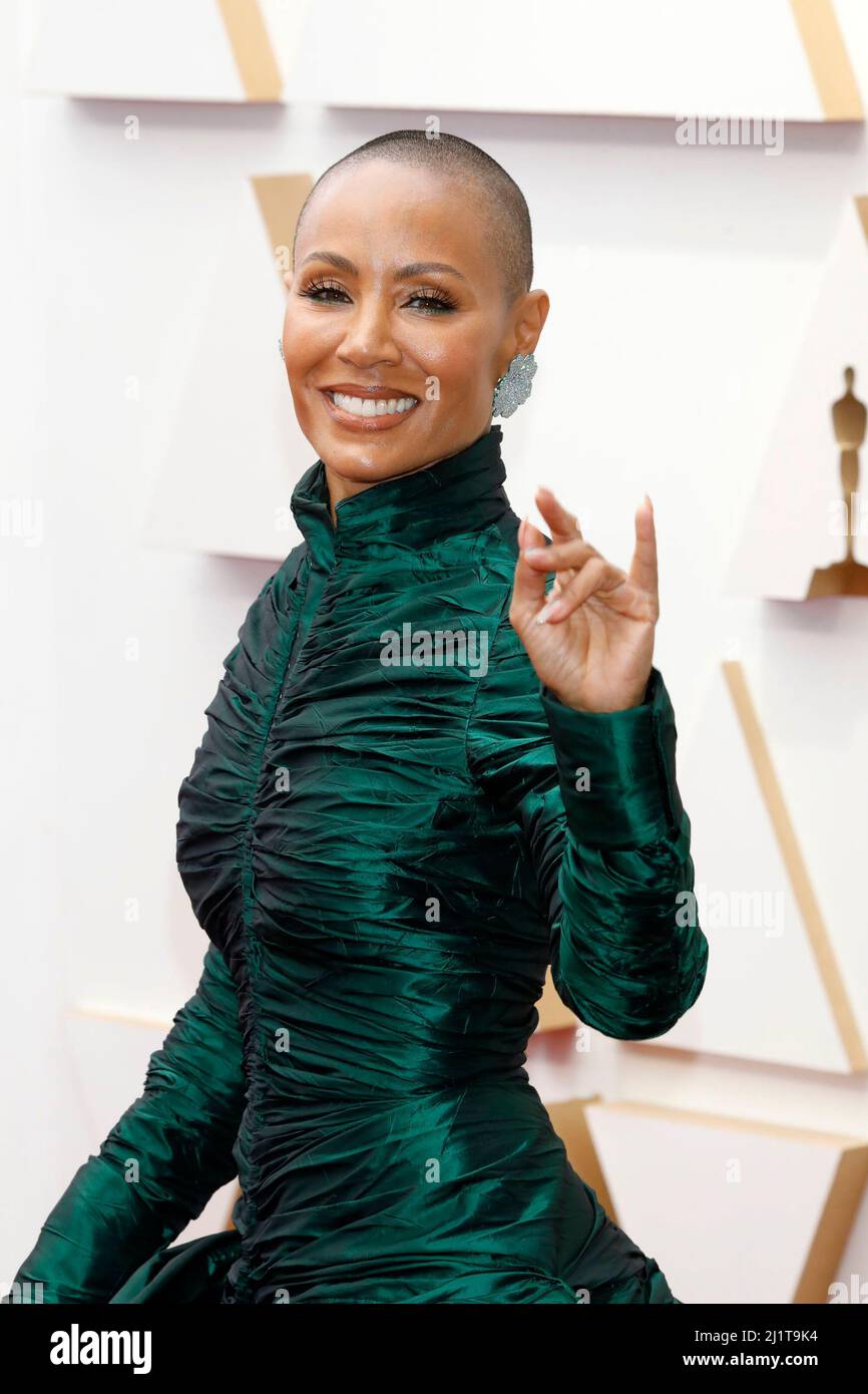 Jada pinkett smith at the 94th academy hi-res stock photography and ...