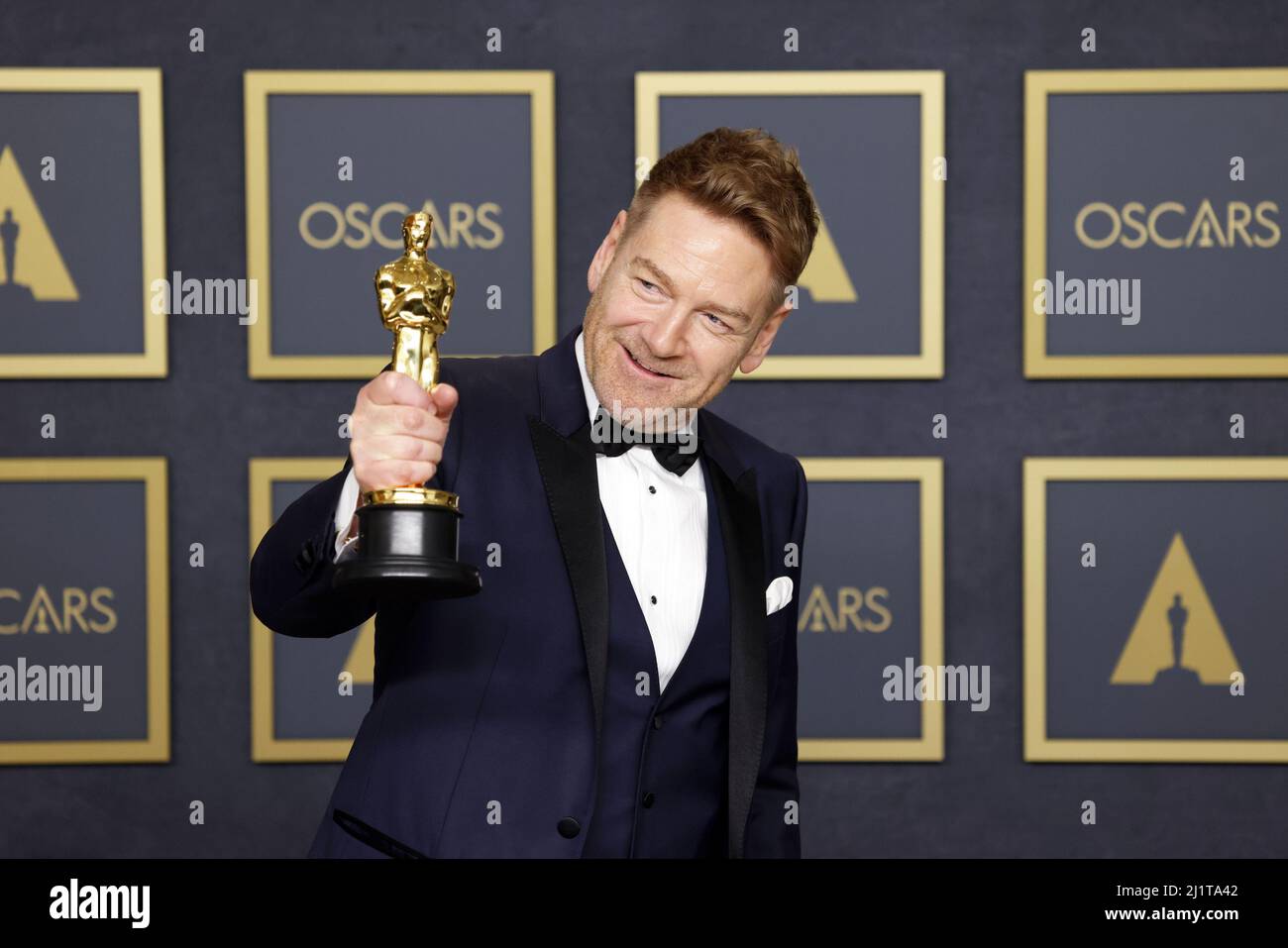 Los Angeles, United States. 28th Mar, 2022. Kenneth Branagh, winner of ...