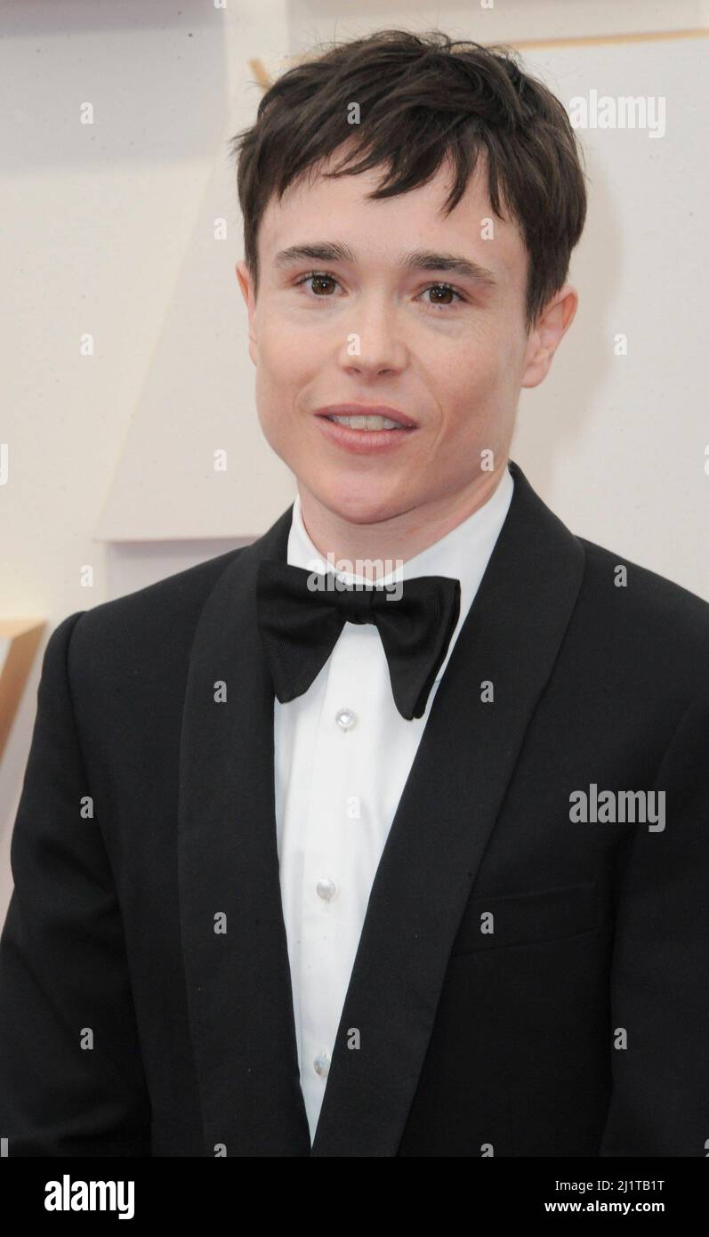 Elliot page oscars hi-res stock photography and images - Alamy