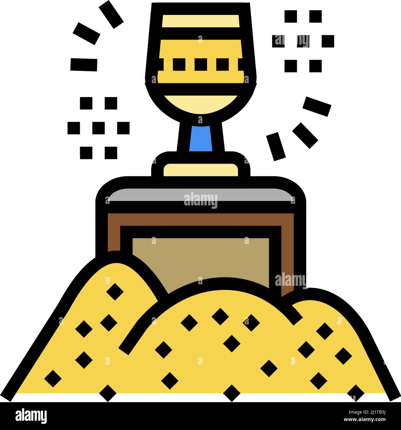 relics treasure color icon vector illustration Stock Vector Image & Art ...