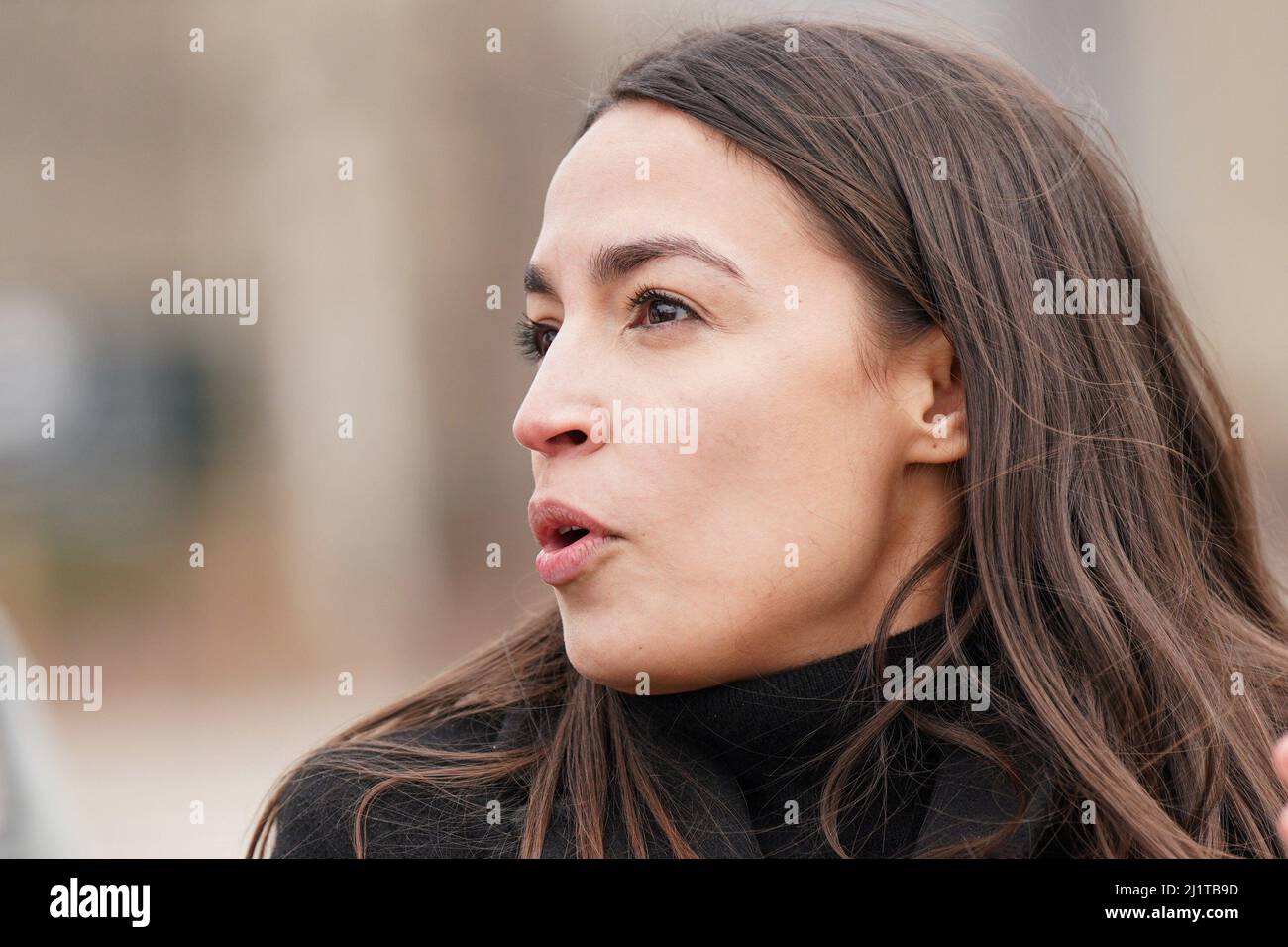 Bronx, NY, USA. 27th Mar, 2022. Alexandria Ocasio-Cortez in attendance ...