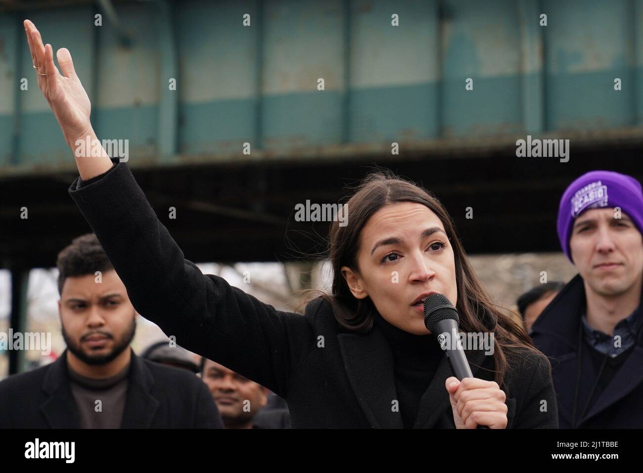 Bronx, NY, USA. 27th Mar, 2022. Alexandria Ocasio-Cortez in attendance ...