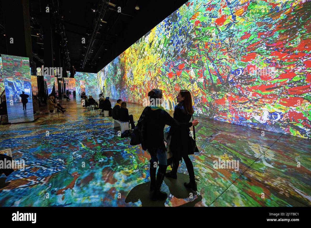 Digital art exhibitions hi-res stock photography and images - Alamy