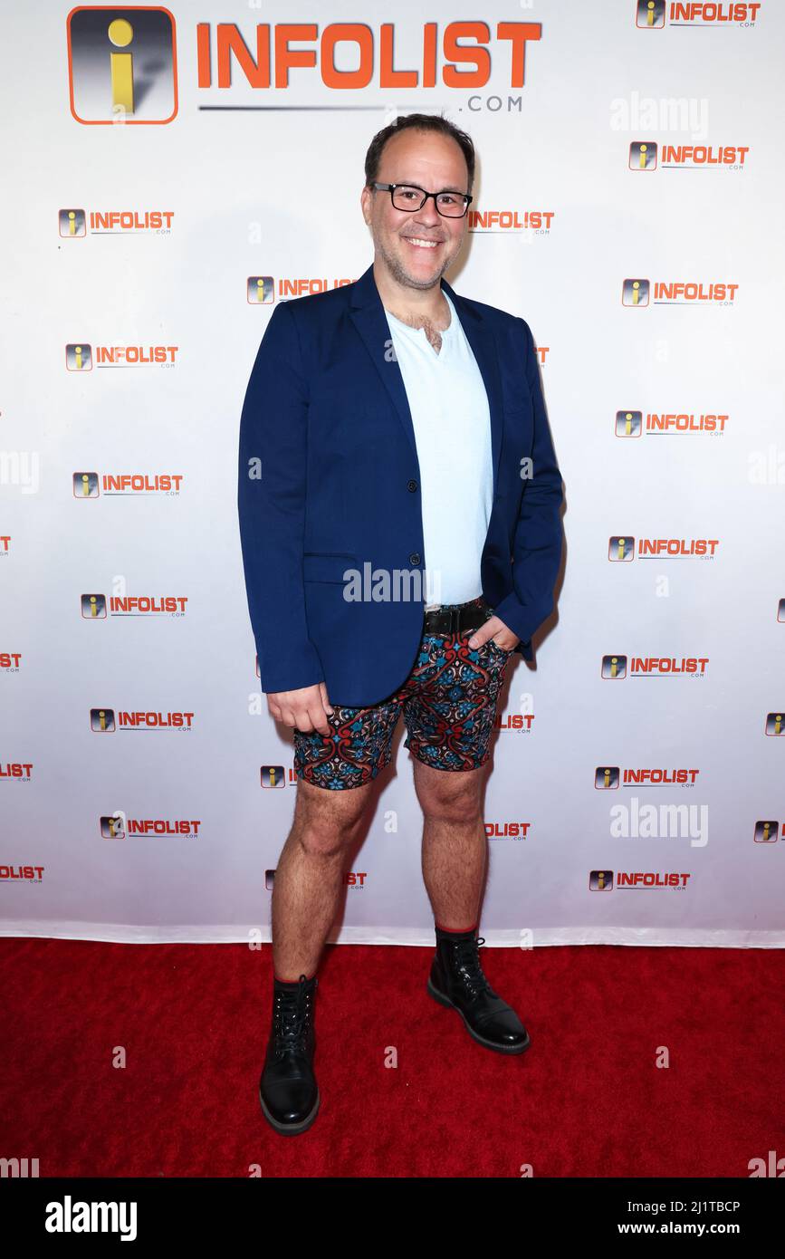 West Hollywood, California, USA. 24th March, 2022. Chris Paseka ...