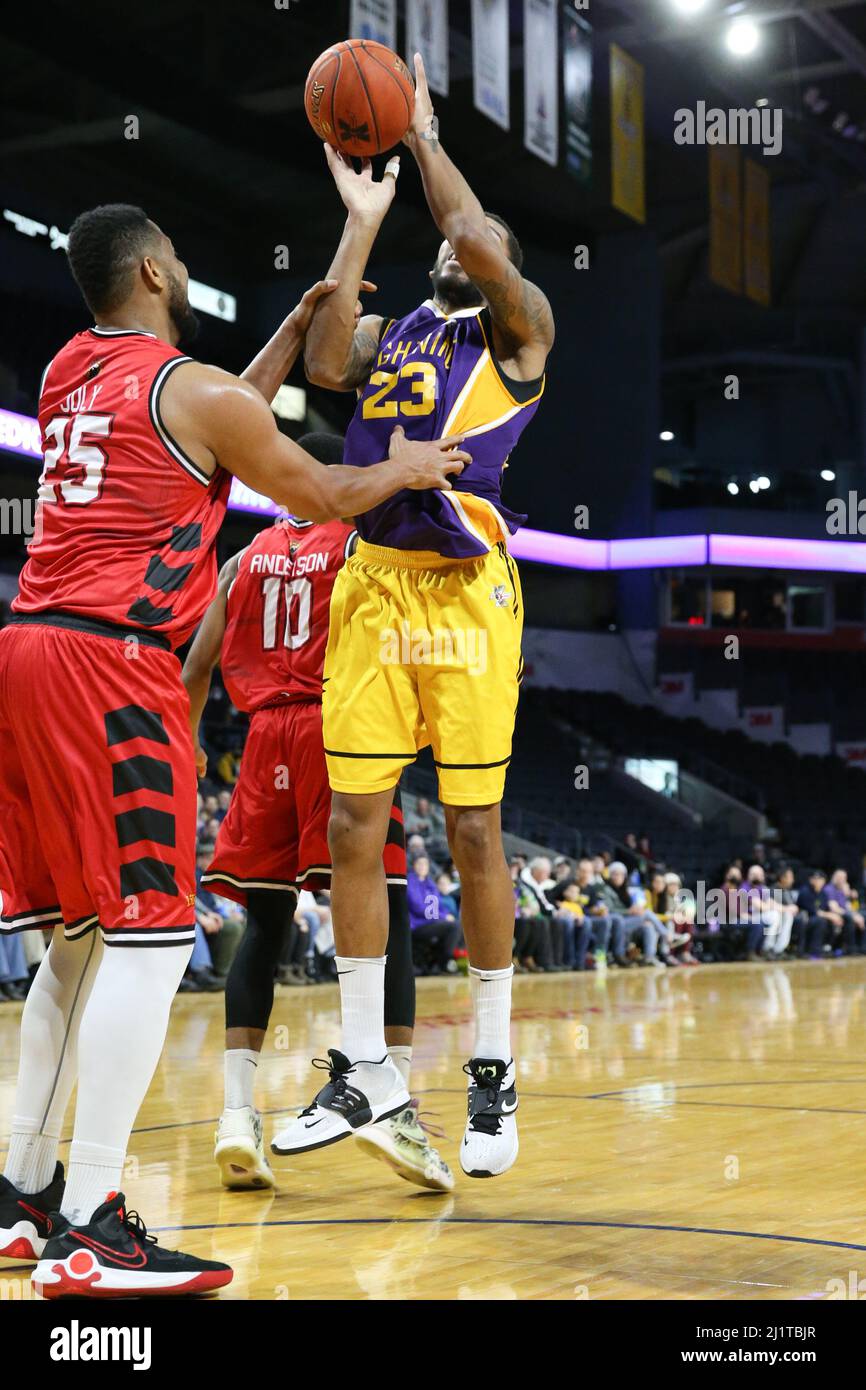 March 27 2022, London Ontario Canada, London Lightning tie the team ...