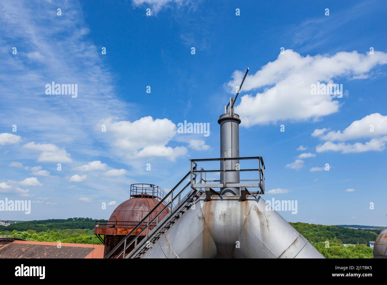 old iron works monuments from the late 20th century Stock Photo - Alamy