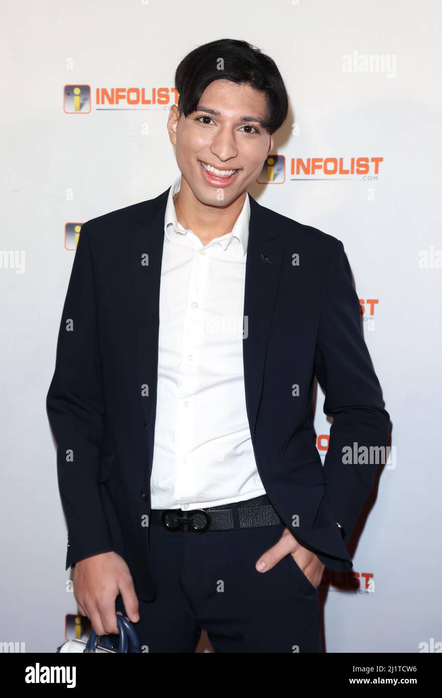 West Hollywood, California, USA. 24th March, 2022. Giovanni Jones ...