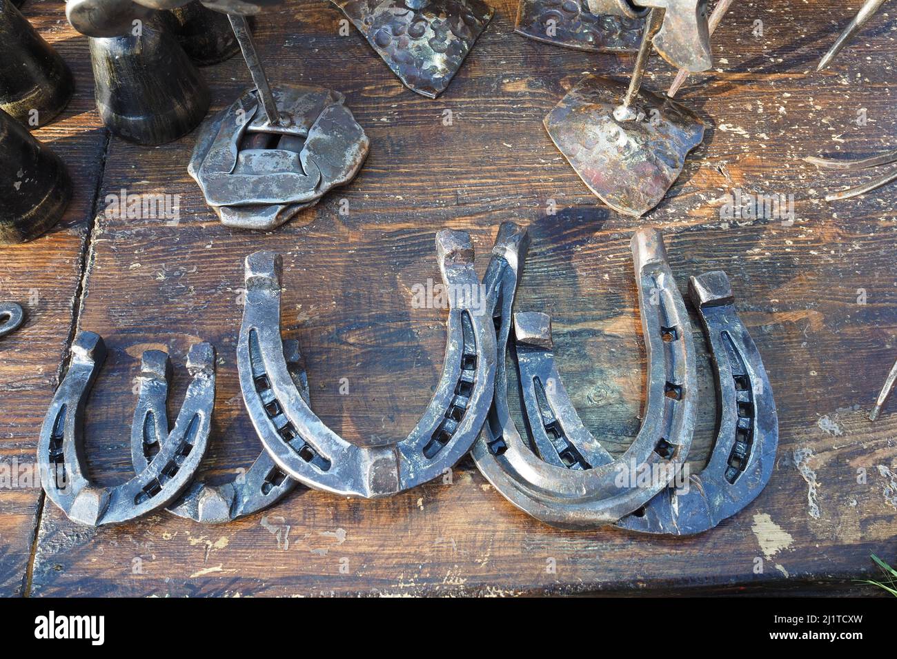 Horseshoe collection hi-res stock photography and images - Alamy