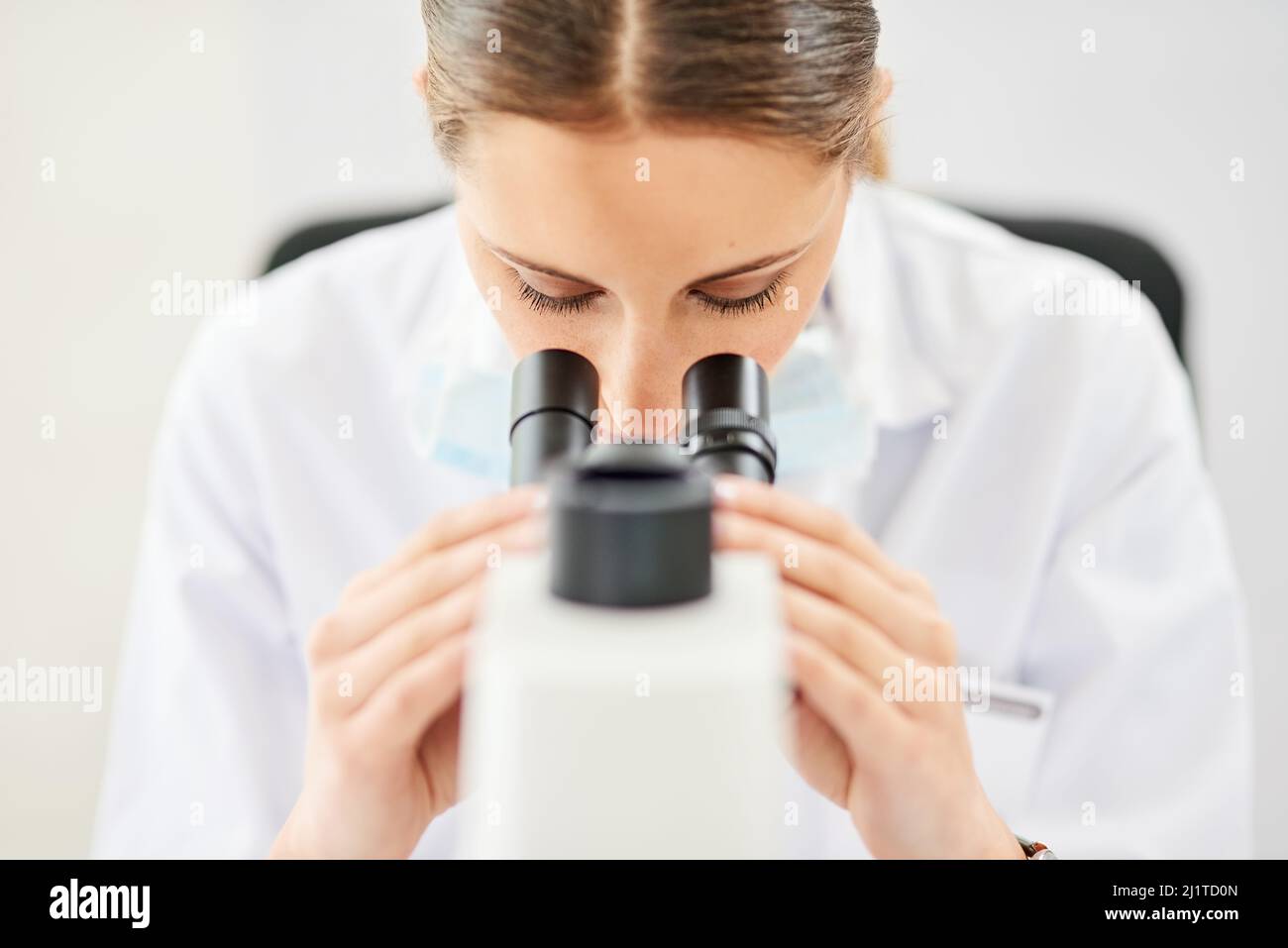 Curiosity is the key to understanding the world. Cropped shot of a ...