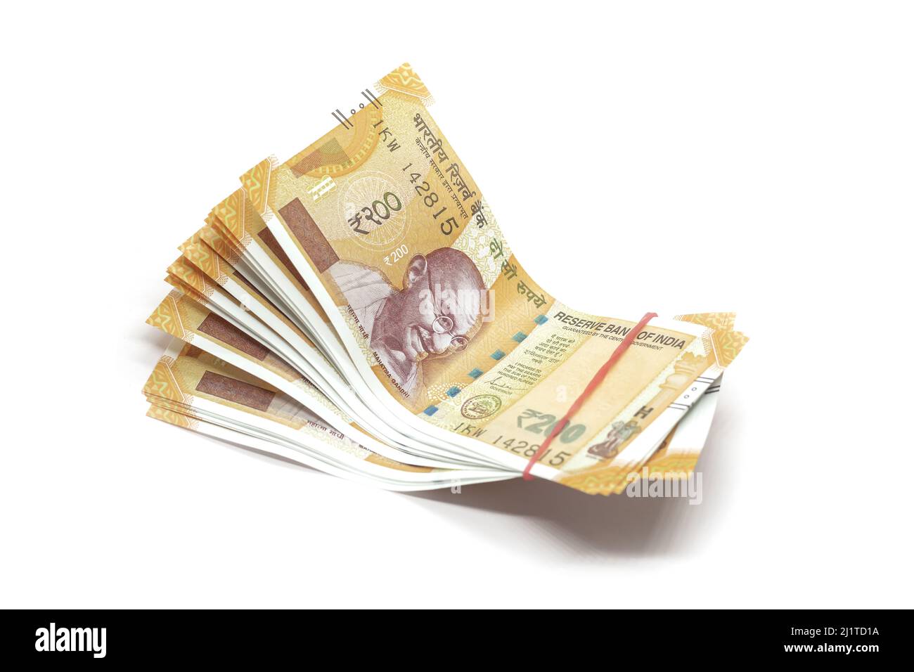 Indian currency 200 Cut Out Stock Images & Pictures - Alamy