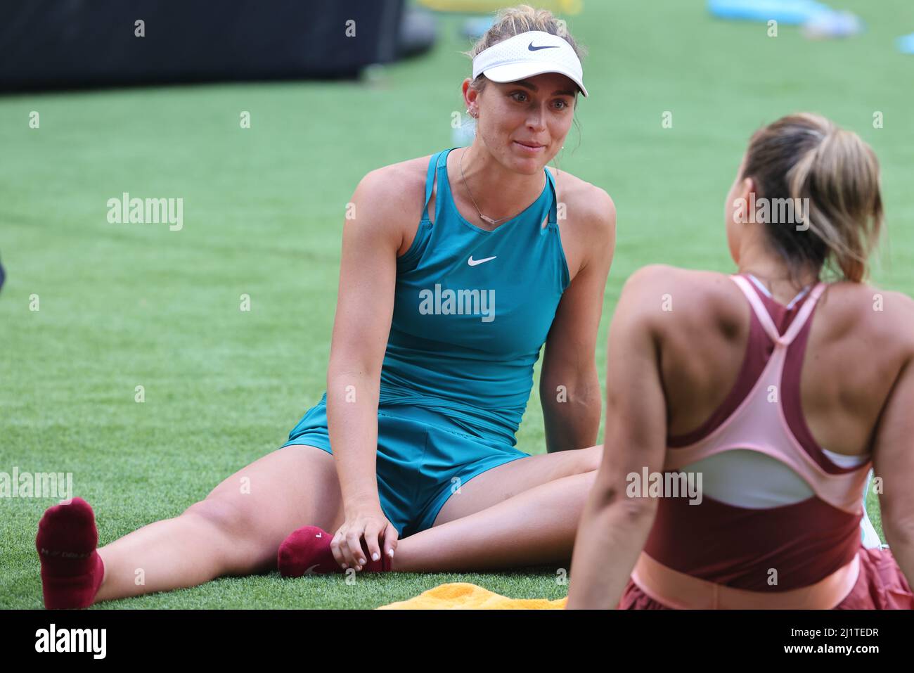 MIAMI GARDENS, FLORIDA - MARCH 27: Belarusian professional tennis ...
