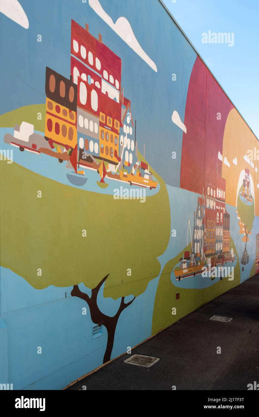Street Art, Port Adelaide, South Australia, Australia Stock Photo - Alamy