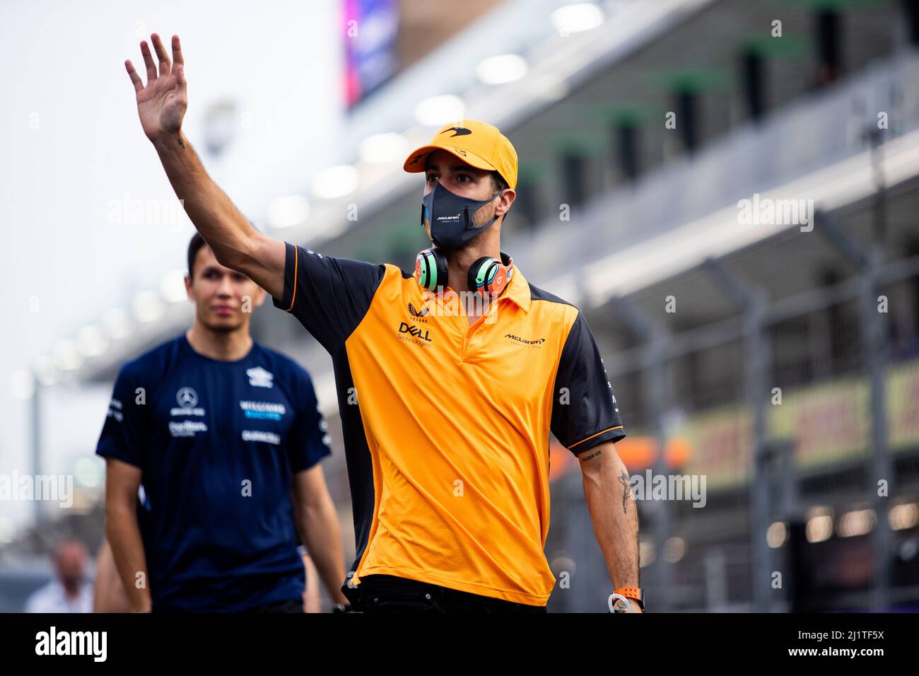 RICCIARDO Daniel (aus), McLaren F1 Team MCL36, portrait during the ...