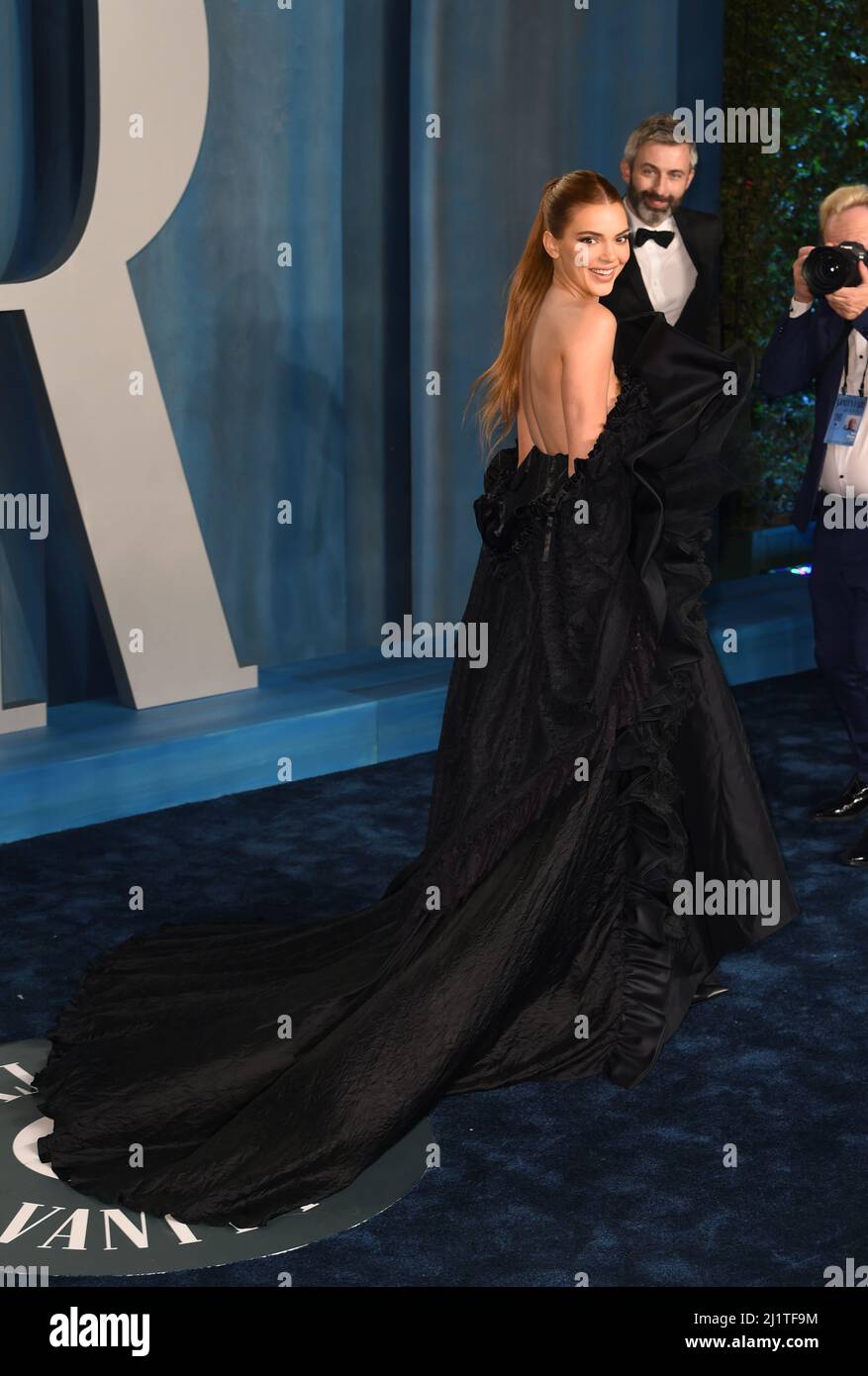 Kendall Jenner attending the Vanity Fair Oscar Party held at the Wallis ...