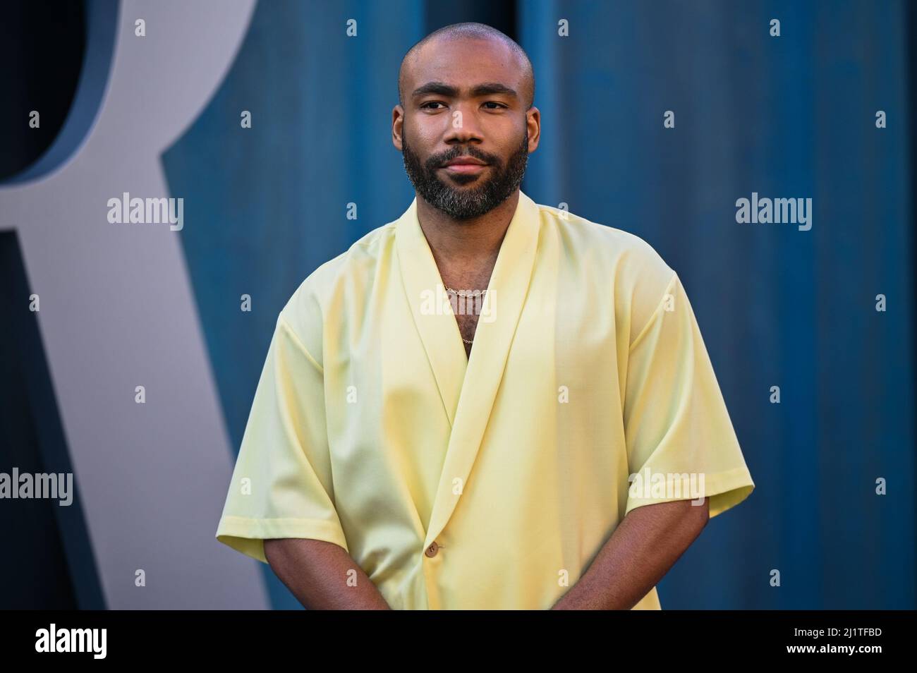 Beverly Hills, USA. 27th Mar, 2022. Donald Glover walking on the red ...