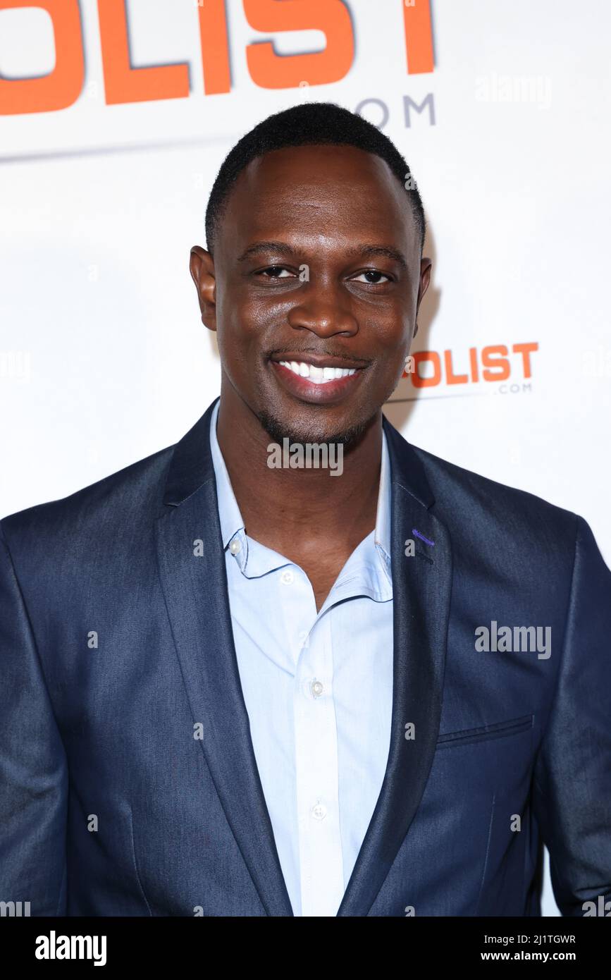 West Hollywood, California, USA. 24th March, 2022. Newton Mayenge attending the InfoList Pre ...