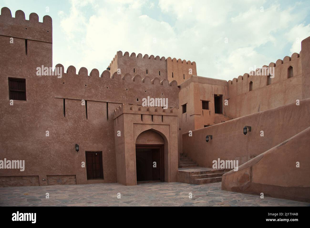 Nizwa fort exterior hi-res stock photography and images - Alamy