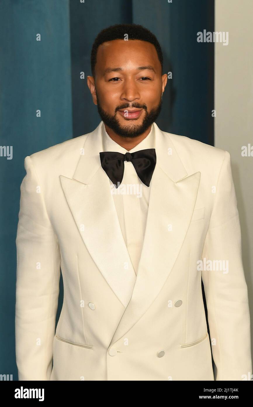 Beverly Hills, USA. 27th Mar, 2022. John Legend attends the 2022 Vanity ...