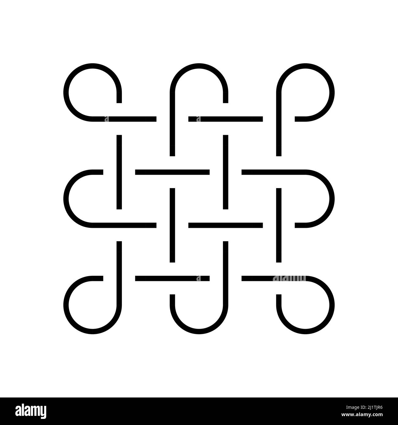 Woven insignia Stock Vector Images - Alamy