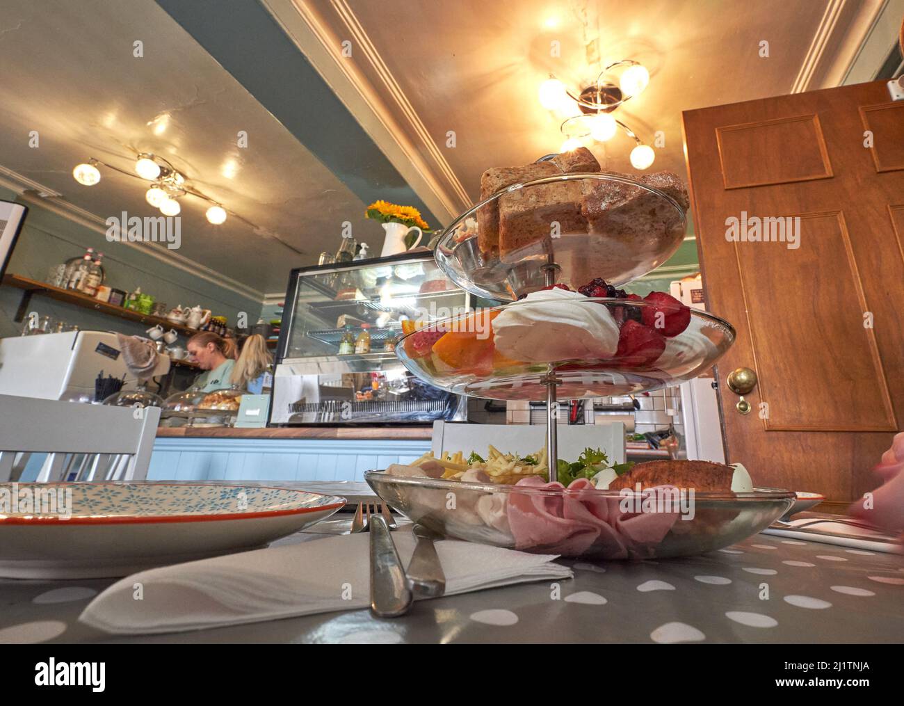 Derbyshire afternoon tea hi-res stock photography and images - Alamy