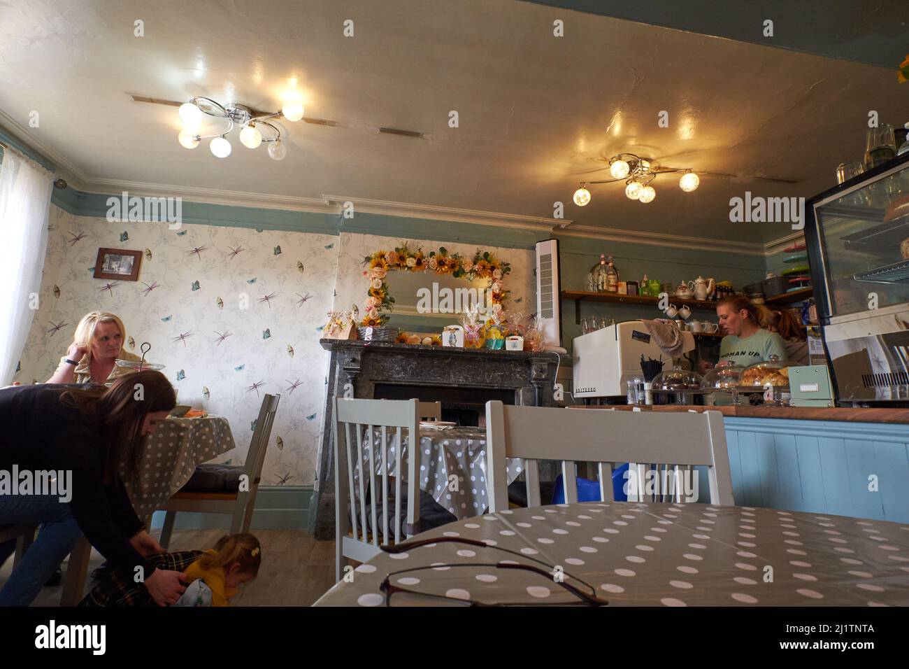 Derbyshire afternoon tea hi-res stock photography and images - Alamy