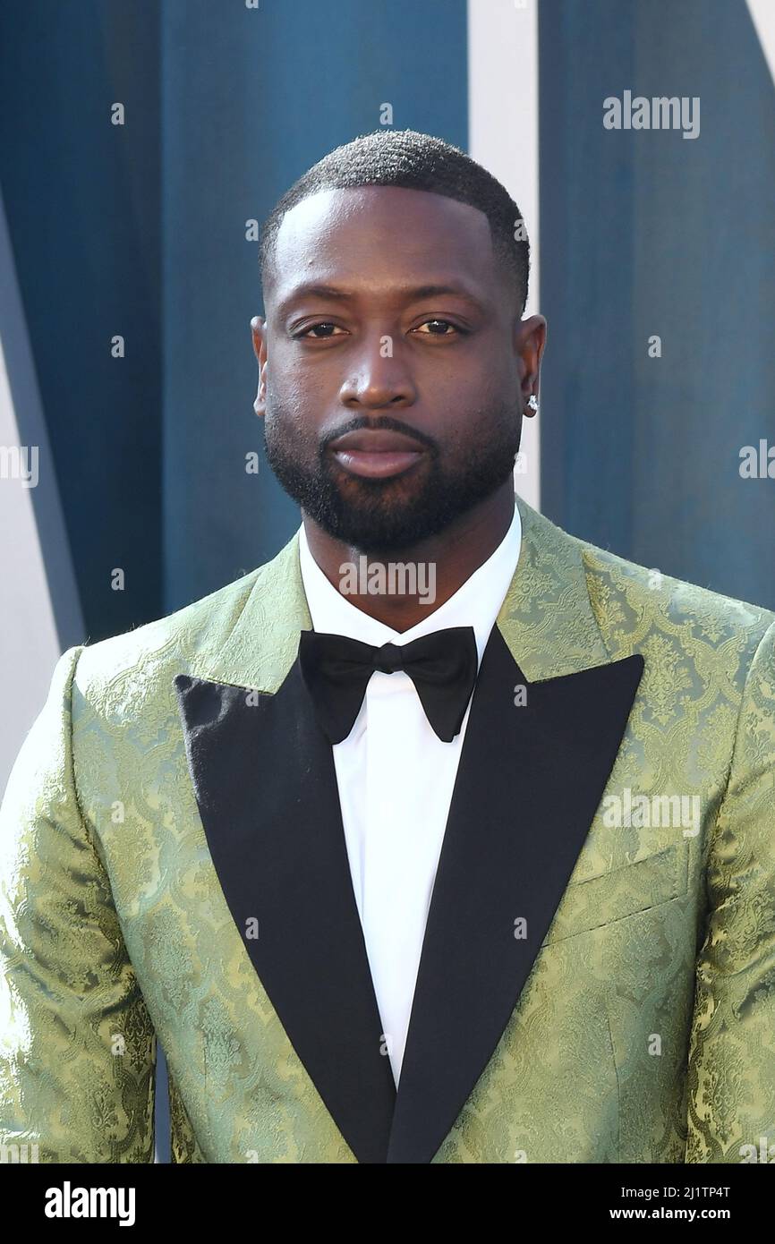 Dwayne Wade attends the 2022 Vanity Fair Oscar Party at the Wallis ...