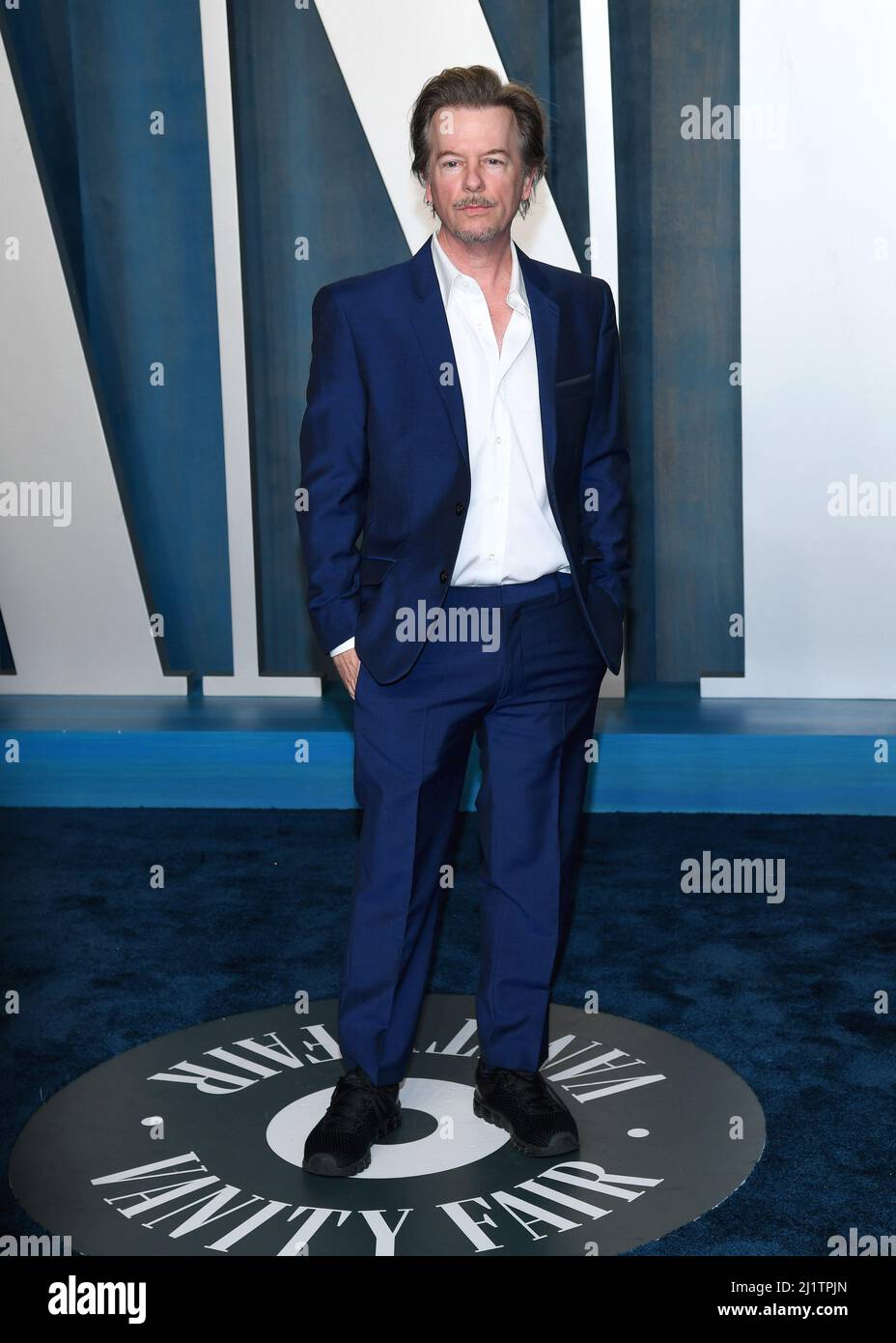 Beverly Hills, USA. 27th Mar, 2022. David Spade walking on the red ...