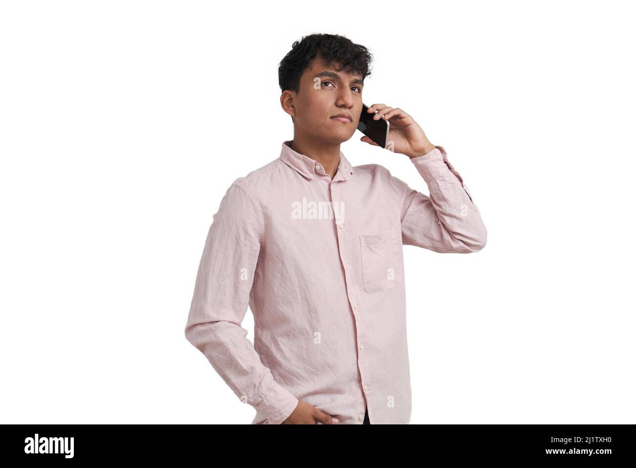 Serious speaking hi-res stock photography and images - Alamy