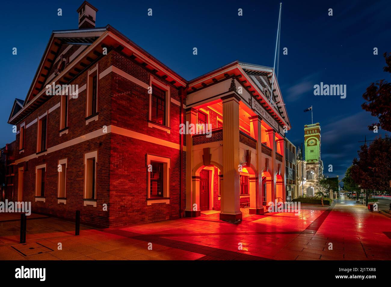 Toowoomba, Queensland, Australia - Soldiers' Memorial Hall building ...